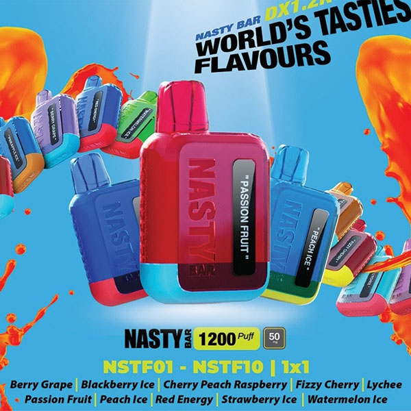 Nasty bar - 1200 puff - GT Vape - Fourways